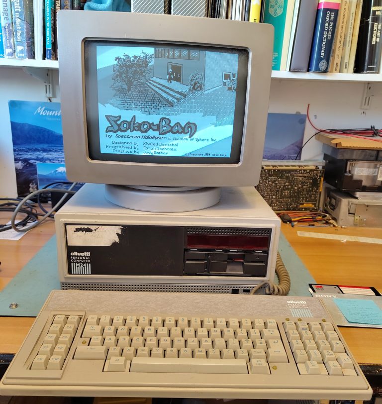 Olivetti M24 (No. 2) | Rob's Old Computers